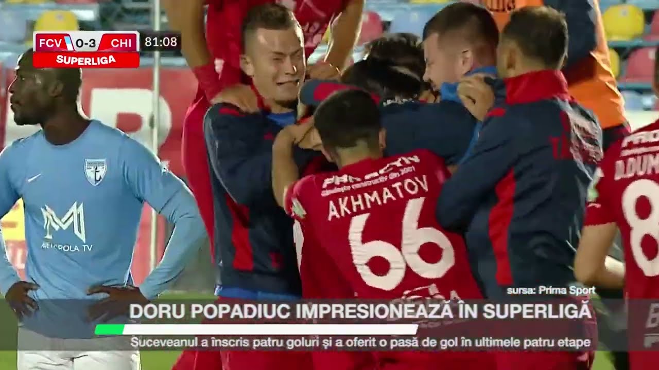 Doru Popadiuc impresionează în Superligă