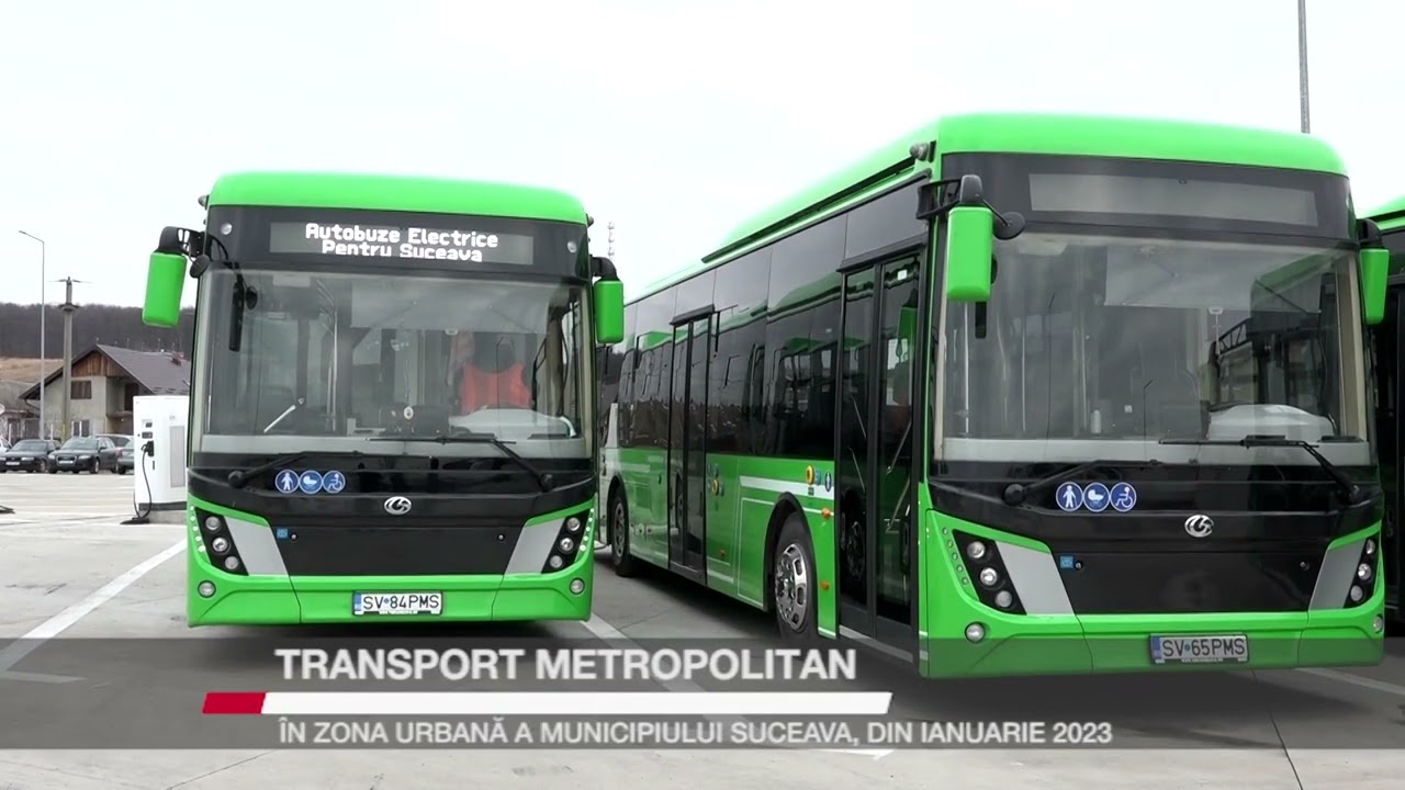 Transport metropolitan în zona urbană a municipiului Suceava, din ianuarie 2023