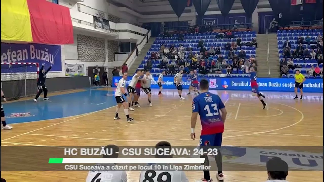 HC Buzău – CSU Suceava: 24-23
