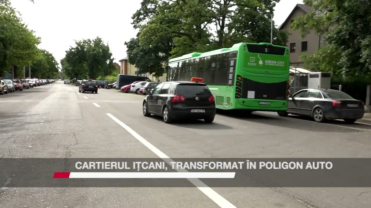 Cartierul Ițcani, transformat în poligon auto