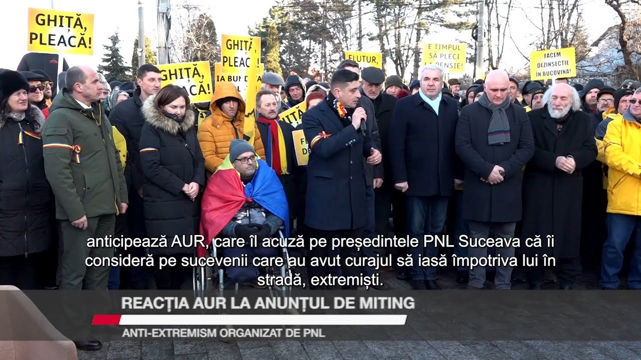 Reacția AUR la anunțul de miting anti-extremism organizat de PNL