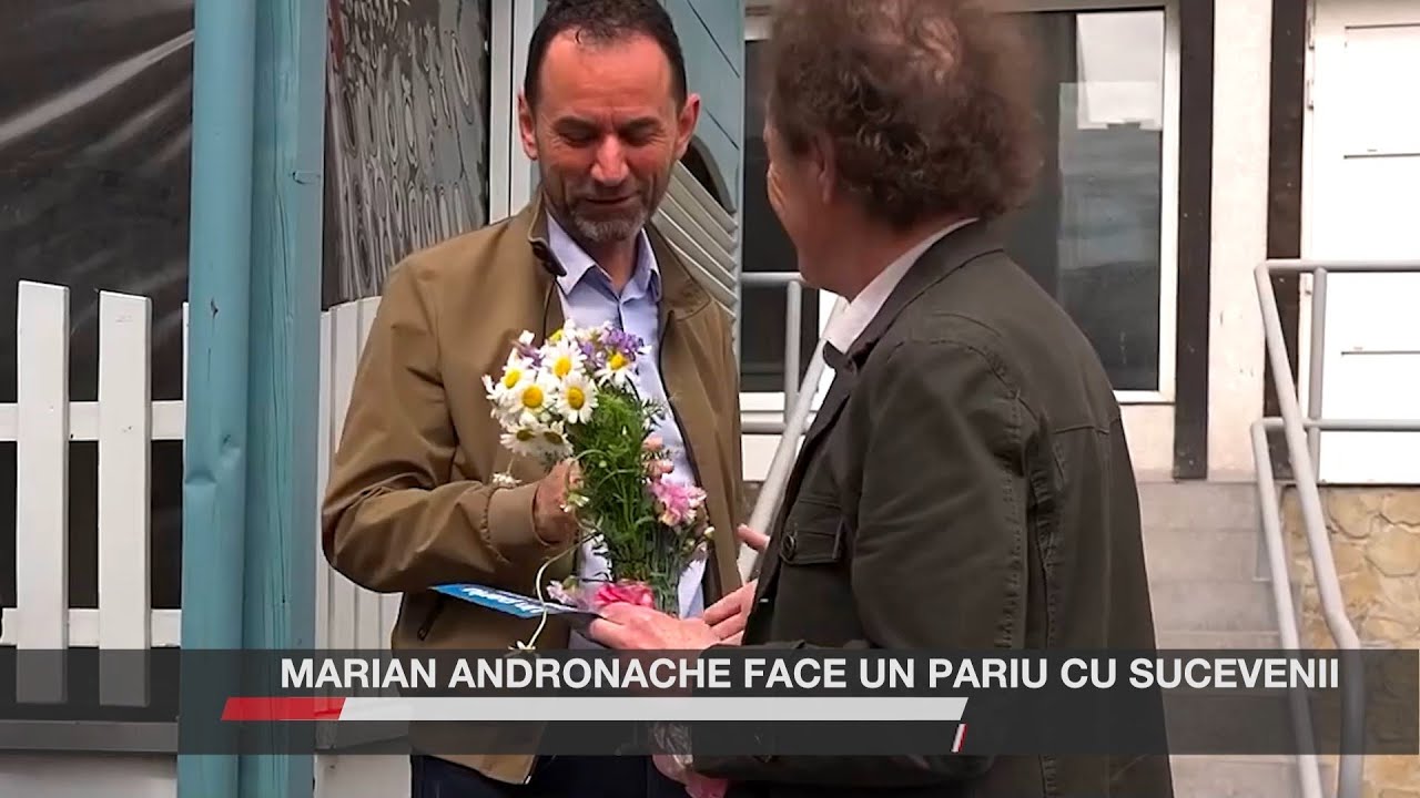 Marian Andronache face un pariu cu sucevenii