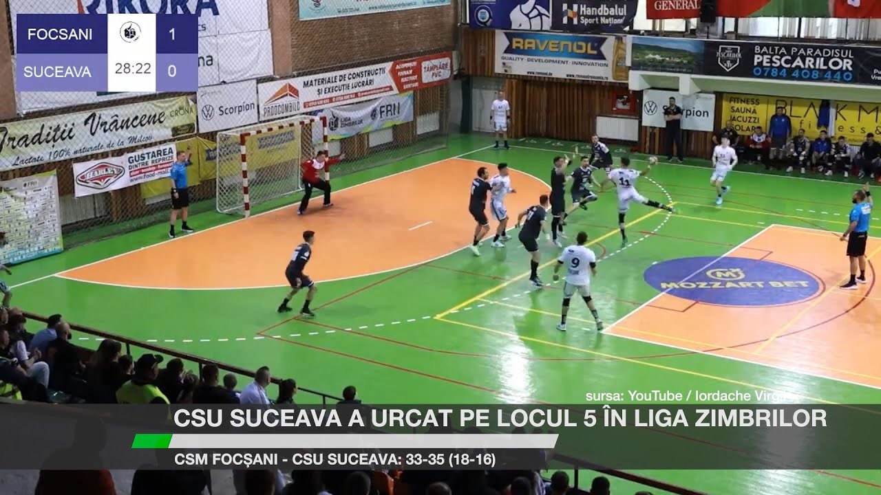 CSU Suceava a urcat pe locul 5 în Liga Zimbrilor