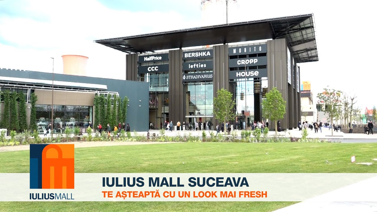 Iulius Mall Suceava te așteaptă cu un look mai fresh