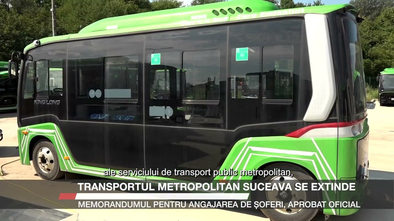 Transportul metropolitan Suceava se extinde