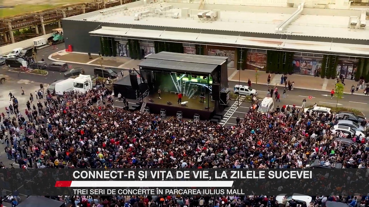 Connect-R și Vița de Vie, la Zilele Sucevei. Trei seri de concerte în ...